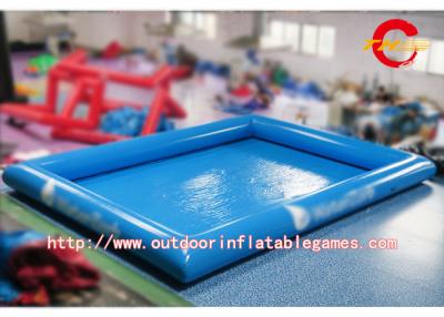 China Outdoor Inflatable Water Games Ball Kids Inflatable Pool In Blue for sale