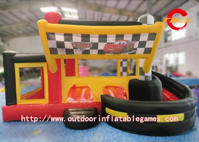 China Durable Inflatable Bounce House Jumping Castle , Inflatable Bouncy Castle With Slide for sale