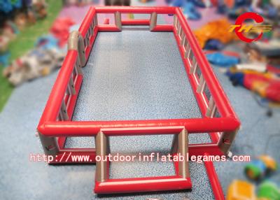 China Customised Inflatable Sports Games , Inflatable Football Field For Children for sale