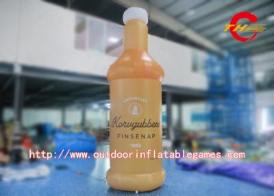China Inflatable Drinking Bottle Model For Advertising / PVC Inflatable Liquor Bottle Model for sale