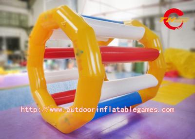 China Commercial Grade PVC Tarpaulin Inflatable Water Toys , Inflatable Water Trampolines for sale