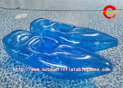 China Commercial Inflatable Water Games / Inflatable Water Walking Shoes Logo Printing for sale