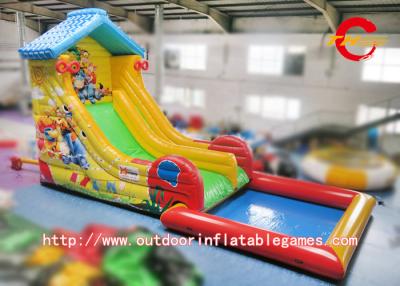 China Commercial Kids Inflatable Outdoor Water Slide For Playing Center / Backyard for sale