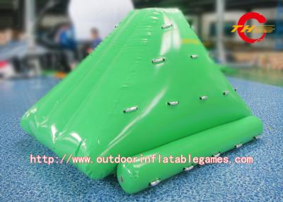 China Outdoor Trampoline Water Park Inflatable Water Games / Inflatable Climbing Wall for sale