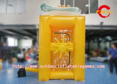 China Cash Grab Inflatable Money Booth / Safety Event Durable Inflatable Cubes for sale