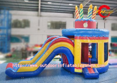 China Inflatable Jumper Bounce House For Kids Play / Birthday Party SGS Certification for sale