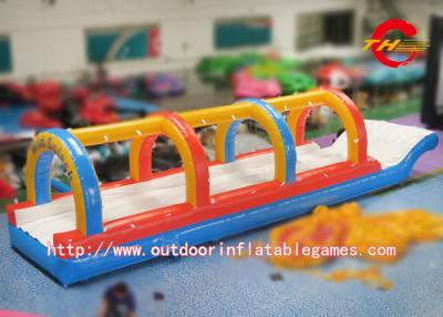 China Cute Giant Corkscrew Inflatable Outdoor Water Slide Black / Blue / White Color for sale
