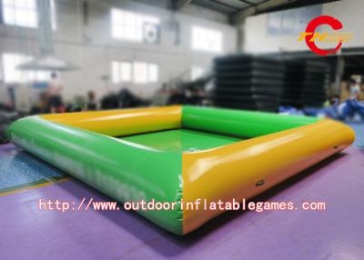 China Square Inflatable Swimming Pool Durable 0.9mm PVC Giant Inflatable Water Pool for sale