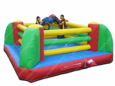 China Amusing Outdoor inflatable fighting arena Boxing Sports Games For Fun for sale