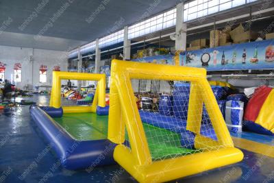 China Exciting Indoor Inflatable Sports Games With Football Pitches For Children for sale