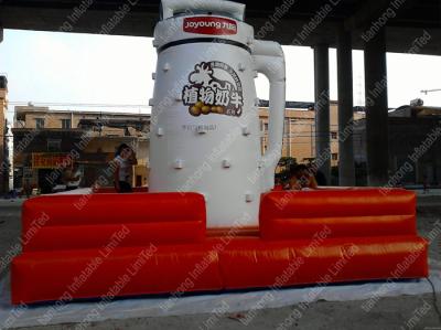 China Funny Kids Inflatable Climing wall / Jumping Bouncers For Interactive Games , CE / UL for sale