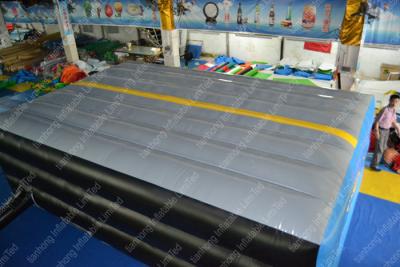 China OEM 13.6m x 19.6m x 3m airtight gymnastics air track trampoline for tumbling for sale