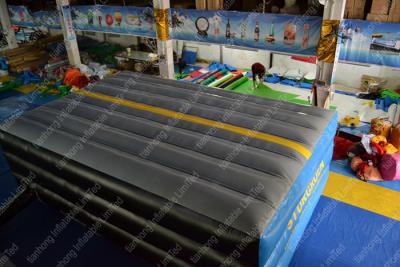China Rental 20cm Thick waterproof Inflatable tumble track For Sports games for sale