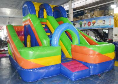 China Pvc / Oxford Inflatable Bounce House Combination Slide For Children for sale
