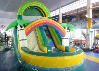 China Pvc 0.55mm Inflatable Water Slide customized For Birthday Present for sale