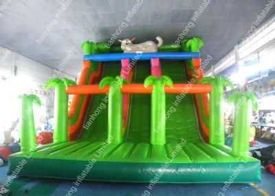 China Giant Inflatable Water Slide Forest  Animal For school playground for sale