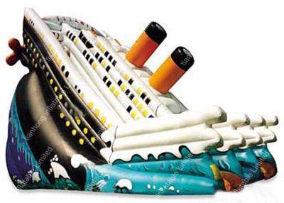 China Outdoor Large Inflatable Slides Pvc Children's Cartoon water park for sale