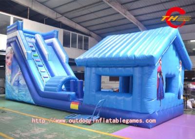 China Waterproof Inflatable Water Slide Pvc Snow Romance Children Cartoon Printed for sale