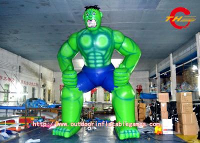China Inflatables Advertising Cartoon Characters Green Giant for Holiday for sale