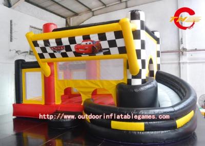 China Cartoon Toddler Inflatable Bed / Indoor Inflatable Bounce Toys for sale