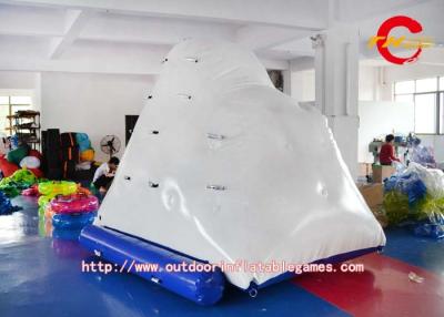 China Mobile Water Slide Games , Inflatable Rock Climbing Amusement Park for sale