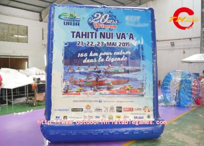 China The Outdoor Water Park And White Spray Inflatable Buoy Propaganda for sale