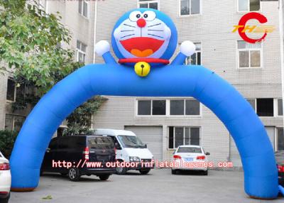 Cina Blu arché gonfiabili dei personaggi dei cartoni animati di un Doraemon per i partiti in vendita