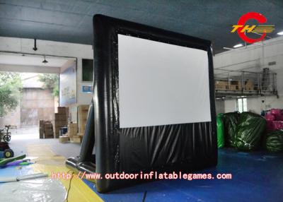 China Exhibition Inflatable Outdoor Movie Screen , inflatable video screen for sale
