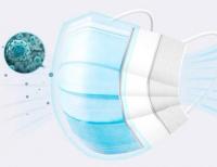 China Disposable Dust Particle Mask Earloop With Meltblown Layer Eco Friendly for sale