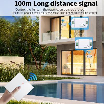 China Wireless Touch Wall Switches Sets RF433 1gang Luxury Glass Panel Remote Control Switch Light  support voice control for sale
