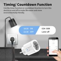 China SIXWGH Zigbee Smart Socket EU Wifi Smart Plug Socket for sale
