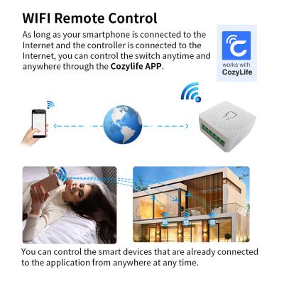 China tuya wifi App Timing Home Smart Switch Socket WiFi Smart Switch Interruptor Inteligente Relay support voice control for sale