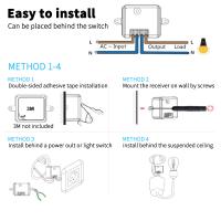 China Wall Light Self Powered Wireless Switch Outdoor Waterproof Push Button Switch for sale