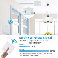 China Wireless Self Powered Remote Control Switch Panel Waterproof Wall Light Switch 10A for sale