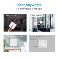 China Wireless Self Powered Remote Control Switch Panel Waterproof Wall Light Switch 10A for sale