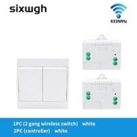 China Wireless Self Powered Remote Control Switch Panel Waterproof Wall Light Switch 10A for sale