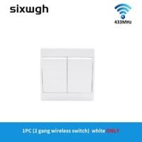 China Wireless Self Powered Remote Control Switch Panel Waterproof Wall Light Switch 10A for sale