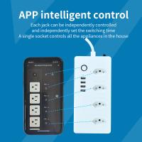 China Remote Control Homekit Light Socket WiFi Automation TUYU Remote Control Wall Socket for sale