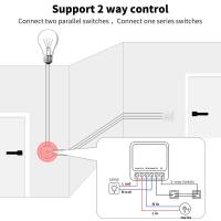 China Self Generating Zigbee Smart Switch AC 100-240V Homekit Wireless Switch for sale