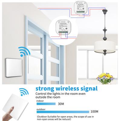 Cina interruttore on-off chiave di Homekit di auto di Wifi tre senza fili del teleruttore 2.4GHz in vendita