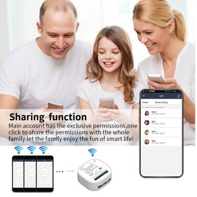 Cina interruttore on-off chiave di Homekit di auto di Wifi tre senza fili del teleruttore 2.4GHz in vendita