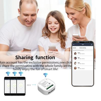 China Fillet Wifi Dimmer Switch 3.0 Wireless Wifi Controlled Switch for sale