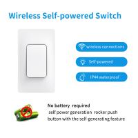 China Humidity ≤85% RH Wireless Remote Control Switch White 2A Homekit Physical Button for sale