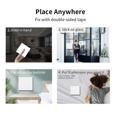 China 86*86*35mm Zigbee Touch Switch 400W Homekit Scene Button for sale