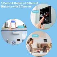 China 4inch Smart Home Touch Screen Panel Multimedia Interconnection Function Controller for sale