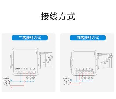 China wifi smart switches Remote&Voice control with Scheduling and automation,Energy monitoring,Easy installation and setup, for sale