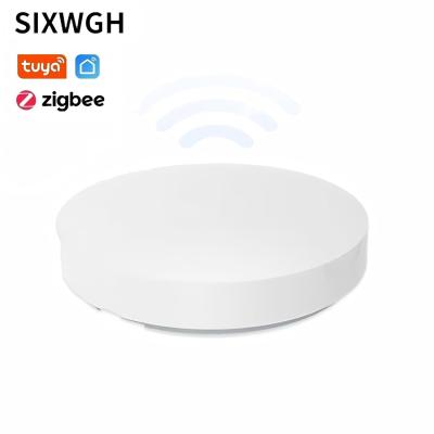 China SIXWGH Tuya ZigBee Smart Button Switch Wireless Remote Control One Key Multi-Scene Controller Compatible Android Smart Home for sale