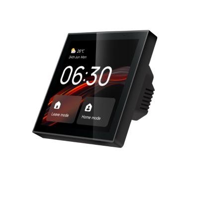 China SIXWGH 4-Inch Touchscreen Smart Home Control Panel Alexa Tuya Gateway Built-In Zigbee 3.0 Hub Voice Control Wall-Mounted AIoT for sale