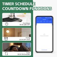 China Tuya Zigbee3.0 4CH Smart Switch Module 16A, Hidden In-wall Smart Relay with Timer, Scene Linkage & Power-off Memory for sale