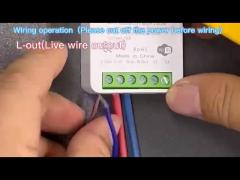 Melhorar a gestão de energia com interruptores Wifi 0-40C Temperatura Frequência 50/60Hz